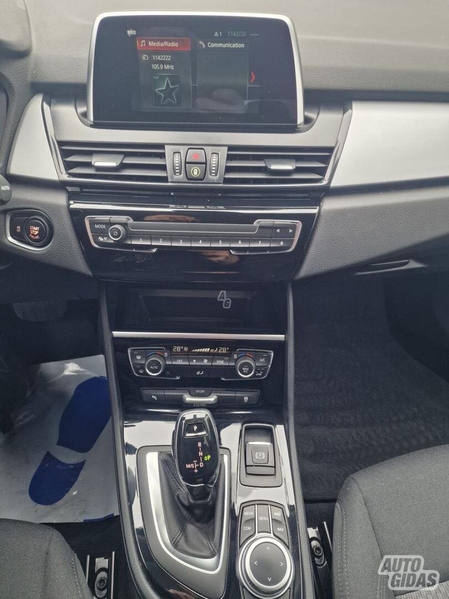 Zils BMW 216 Gran Tourer 2020 Kauņa, ar dzinēja tilpumu 1.50 L un nobraukumu 202 tūkst. km par 10950 €, foto 13 vietnē AUTOMOTO.COM.LV