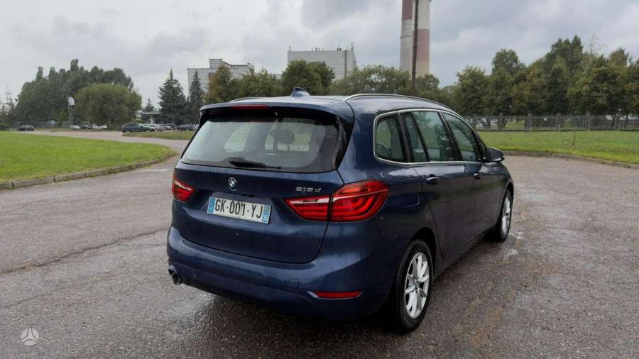 Синий БМВ 216 Gran Tourer 2022 в Каунас, объемом двигателя 1.50 л и пробегом 166 тыс. км за 15428 €, фото 8 на AUTOMOTO.COM.LV