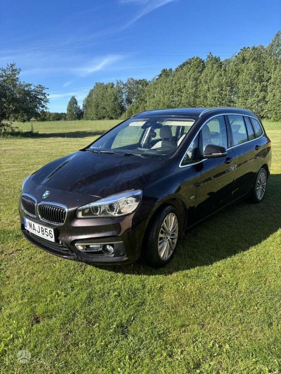 Коричневый БМВ 216 Gran Tourer 2015 в Клайпеда, объемом двигателя 1.50 л и пробегом 290 тыс. км за 8700 €, фото 4 на AUTOMOTO.COM.LV