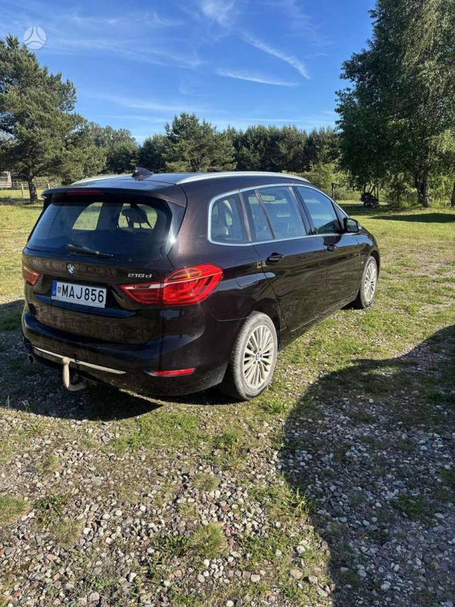 Коричневый БМВ 216 Gran Tourer 2015 в Клайпеда, объемом двигателя 1.50 л и пробегом 290 тыс. км за 8700 €, фото 5 на AUTOMOTO.COM.LV