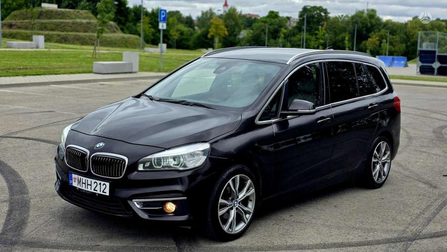 Brūns BMW 216 Gran Tourer 2015 Šauļi, ar dzinēja tilpumu 1.50 L un nobraukumu 290 tūkst. km par 6500 €, foto 1 vietnē AUTOMOTO.COM.LV