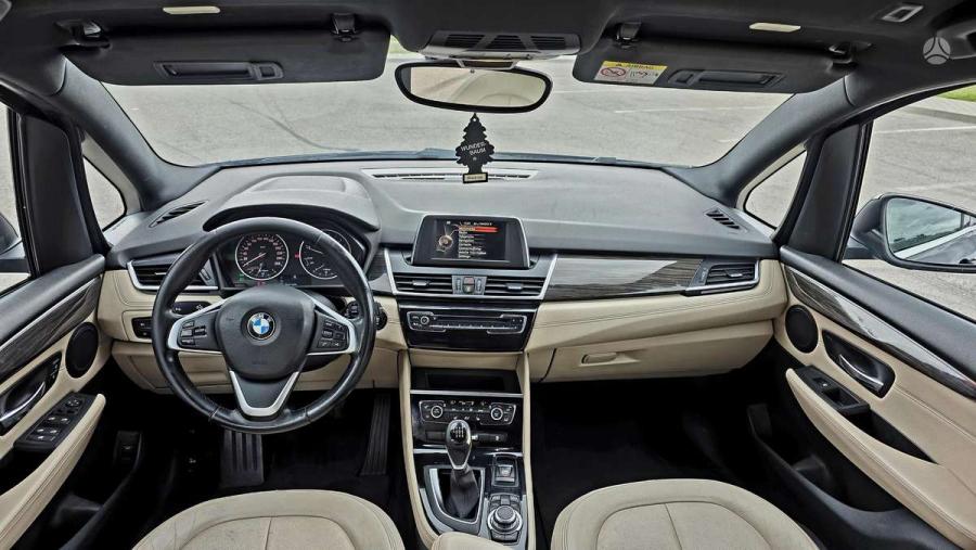 Brūns BMW 216 Gran Tourer 2015 Šauļi, ar dzinēja tilpumu 1.50 L un nobraukumu 290 tūkst. km par 6500 €, foto 19 vietnē AUTOMOTO.COM.LV