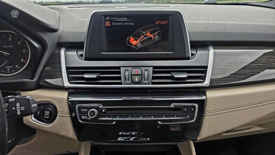 Brūns BMW 216 Gran Tourer 2015 Šauļi, ar dzinēja tilpumu 1.50 L un nobraukumu 290 tūkst. km par 6500 €, foto 33 vietnē AUTOMOTO.COM.LV