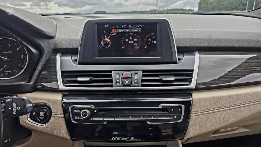 Brūns BMW 216 Gran Tourer 2015 Šauļi, ar dzinēja tilpumu 1.50 L un nobraukumu 290 tūkst. km par 6500 €, foto 34 vietnē AUTOMOTO.COM.LV