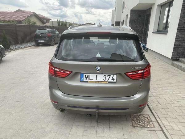 Brown BMW 216 Gran Tourer 2016 in Kaunas, with an engine capacity of 1.50 L and mileage of 250 thousand km for 8900 €, photo 5 on AUTOMOTO.COM.LV