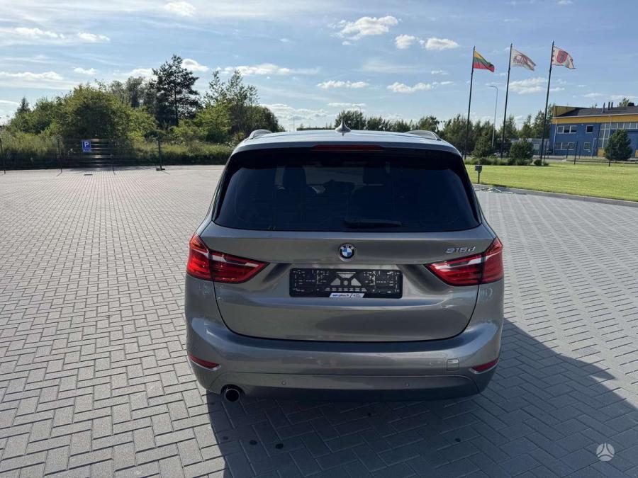 Brown BMW 216 Gran Tourer 2016 in Telschi, with an engine capacity of 1.50 L and mileage of 246 thousand km for 8300 €, photo 6 on AUTOMOTO.COM.LV
