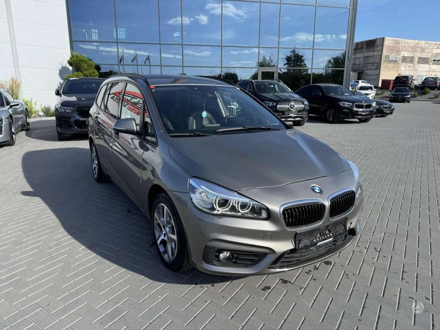 Brown BMW 216 Gran Tourer 2016 in Telschi, with an engine capacity of 1.50 L and mileage of 246 thousand km for 8300 €, photo 10 on AUTOMOTO.COM.LV