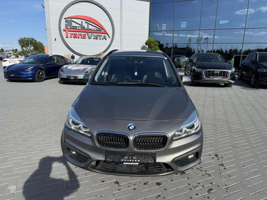 Brown BMW 216 Gran Tourer 2016 in Telschi, with an engine capacity of 1.50 L and mileage of 246 thousand km for 8300 €, photo 11 on AUTOMOTO.COM.LV