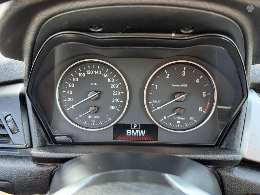 Brown BMW 216 Gran Tourer 2016 in Telschi, with an engine capacity of 1.50 L and mileage of 246 thousand km for 8300 €, photo 27 on AUTOMOTO.COM.LV