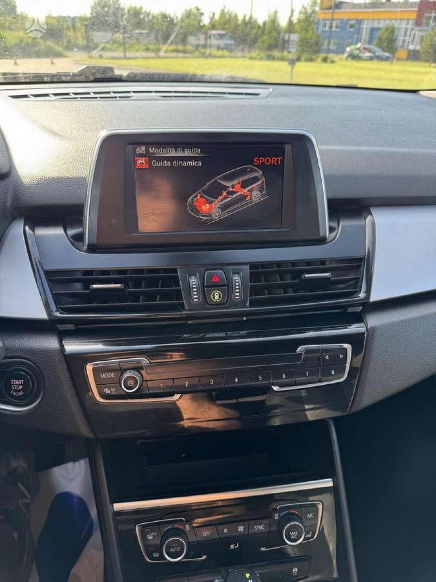 Brown BMW 216 Gran Tourer 2016 in Telschi, with an engine capacity of 1.50 L and mileage of 246 thousand km for 8300 €, photo 30 on AUTOMOTO.COM.LV