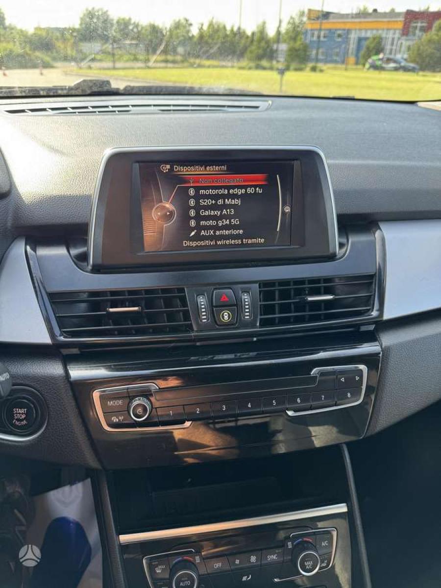 Brown BMW 216 Gran Tourer 2016 in Telschi, with an engine capacity of 1.50 L and mileage of 246 thousand km for 8300 €, photo 32 on AUTOMOTO.COM.LV
