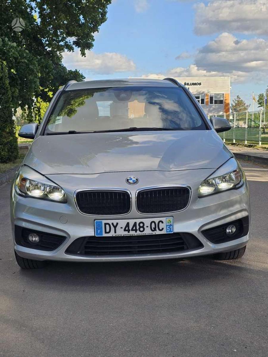 Pelēks BMW 216 Gran Tourer 2015 Tauragė, ar dzinēja tilpumu 1.50 L un nobraukumu 270 tūkst. km par 6900 €, foto 3 vietnē AUTOMOTO.COM.LV
