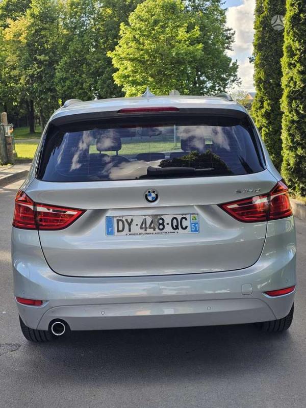 Pelēks BMW 216 Gran Tourer 2015 Tauragė, ar dzinēja tilpumu 1.50 L un nobraukumu 270 tūkst. km par 6900 €, foto 5 vietnē AUTOMOTO.COM.LV