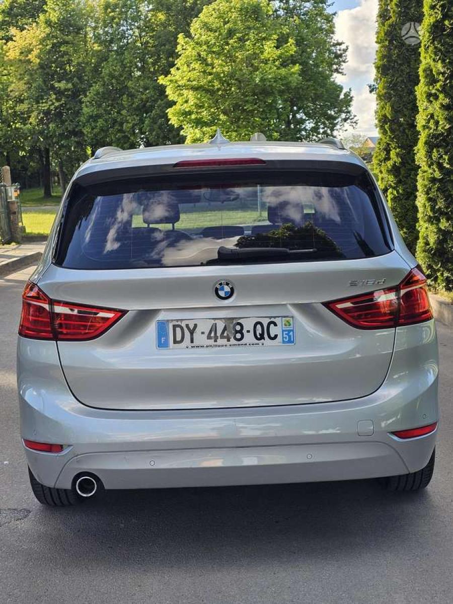 Pelēks BMW 216 Gran Tourer 2015 Tauragė, ar dzinēja tilpumu 1.50 L un nobraukumu 270 tūkst. km par 6900 €, foto 6 vietnē AUTOMOTO.COM.LV