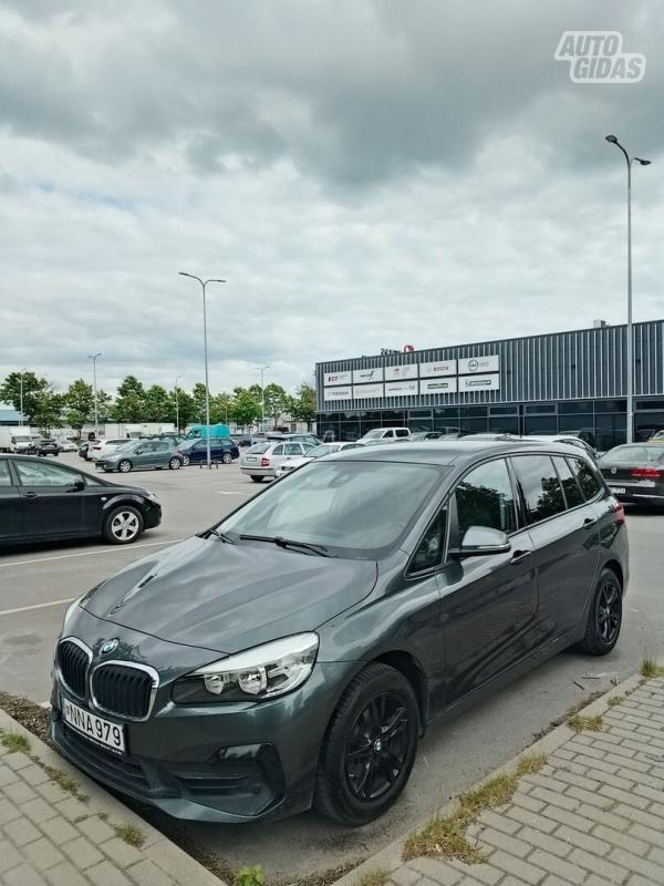 Grey BMW 216 Gran Tourer 2018 in Panevezys, with an engine capacity of 1.50 L and mileage of 213 thousand km for 9999 €, photo 8 on AUTOMOTO.COM.LV