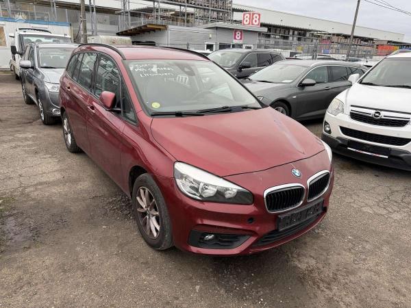 Sarkans BMW 216 Gran Tourer 2015 Kauņa, ar dzinēja tilpumu 1.50 L un nobraukumu 283 tūkst. km par 4150 €, foto 2 vietnē AUTOMOTO.COM.LV