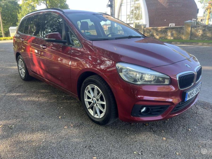 Красный БМВ 216 Gran Tourer 2016 в Вилкавишкис, объемом двигателя 2.00 л и пробегом 312 тыс. км за 7300 €, фото 3 на AUTOMOTO.COM.LV