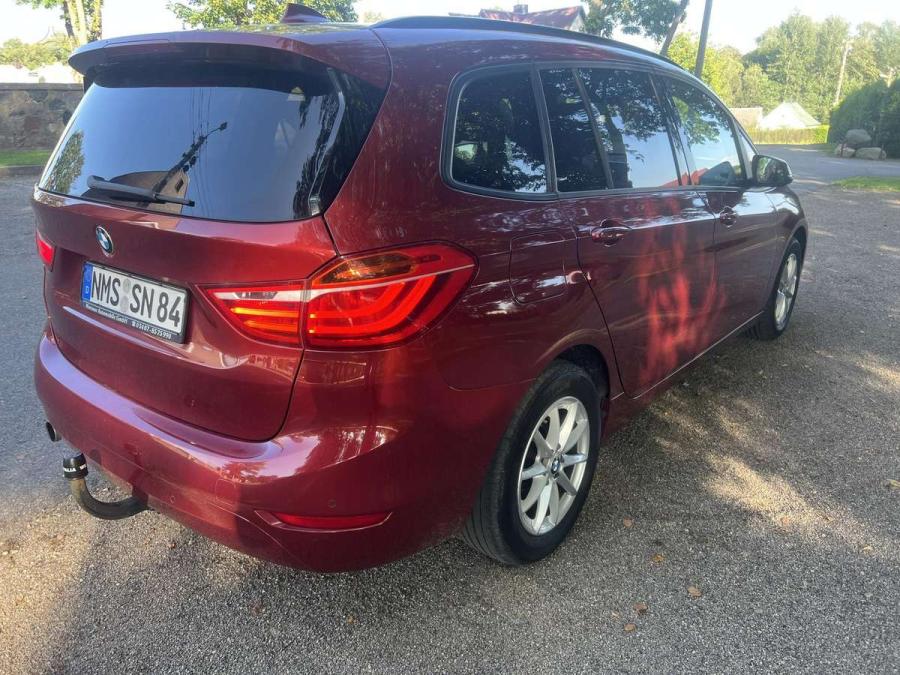 Красный БМВ 216 Gran Tourer 2016 в Вилкавишкис, объемом двигателя 2.00 л и пробегом 312 тыс. км за 7300 €, фото 5 на AUTOMOTO.COM.LV