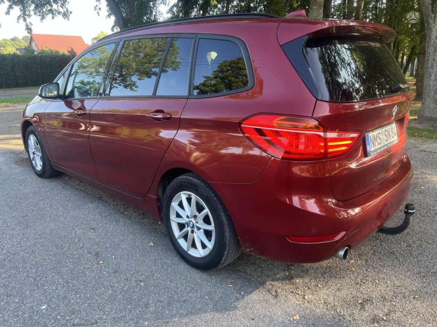 Красный БМВ 216 Gran Tourer 2016 в Вилкавишкис, объемом двигателя 2.00 л и пробегом 312 тыс. км за 7300 €, фото 7 на AUTOMOTO.COM.LV