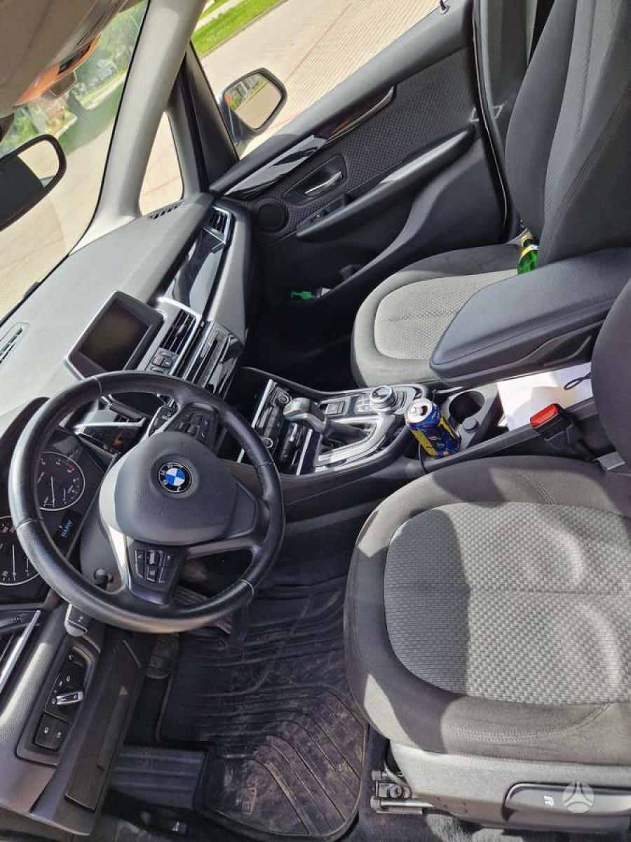 Balts BMW 216 Gran Tourer 2018 Kauņa, ar dzinēja tilpumu 1.50 L un nobraukumu 215 tūkst. km par 7150 €, foto 7 vietnē AUTOMOTO.COM.LV