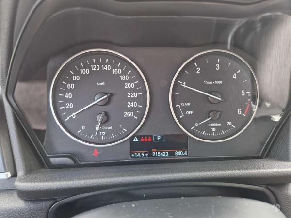 White BMW 216 Gran Tourer 2018 in Kaunas, with an engine capacity of 1.50 L and mileage of 215 thousand km for 7150 €, photo 9 on AUTOMOTO.COM.LV