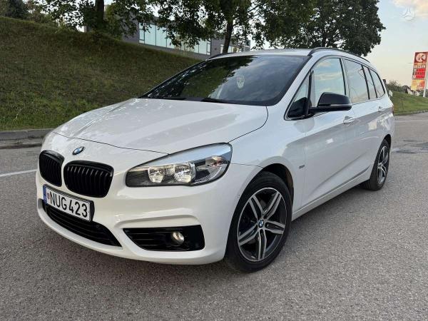 Balts BMW 216 Gran Tourer 2016 Jonava, ar dzinēja tilpumu 1.50 L un nobraukumu 233 tūkst. km par 6900 €, foto 1 vietnē AUTOMOTO.COM.LV