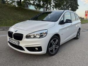 Balts BMW 216 Gran Tourer 2016 Jonava, ar dzinēja tilpumu 1.50 L un nobraukumu 233 tūkst. km par 6900 €, foto  vietnē AUTOMOTO.COM.LV