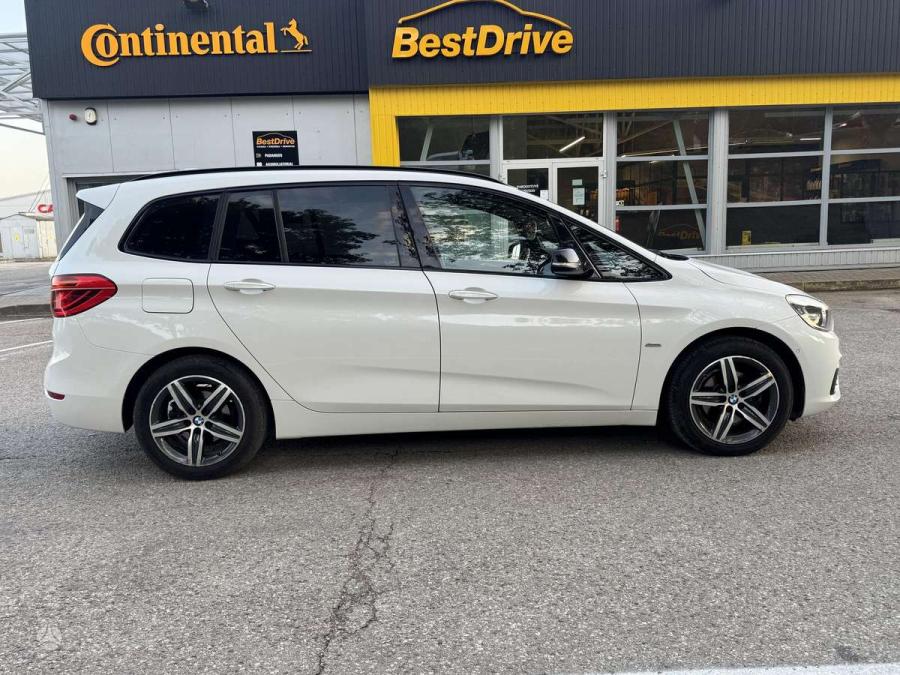 White BMW 216 Gran Tourer 2016 in Jonava, with an engine capacity of 1.50 L and mileage of 233 thousand km for 6900 €, photo 9 on AUTOMOTO.COM.LV