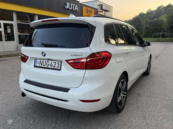 Balts BMW 216 Gran Tourer 2016 Jonava, ar dzinēja tilpumu 1.50 L un nobraukumu 233 tūkst. km par 6900 €, foto 10 vietnē AUTOMOTO.COM.LV