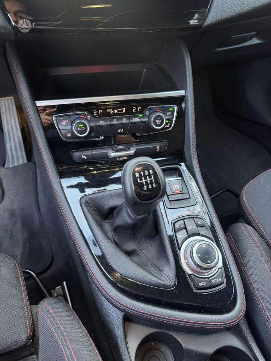 White BMW 216 Gran Tourer 2016 in Jonava, with an engine capacity of 1.50 L and mileage of 233 thousand km for 6900 €, photo 26 on AUTOMOTO.COM.LV