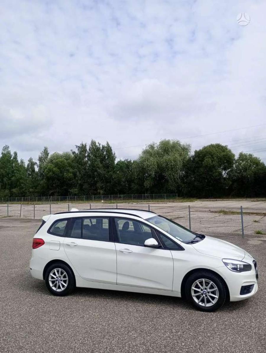 White BMW 216 Gran Tourer 2018 in Kaunas, with an engine capacity of 1.50 L and mileage of 192 thousand km for 6750 €, photo 5 on AUTOMOTO.COM.LV