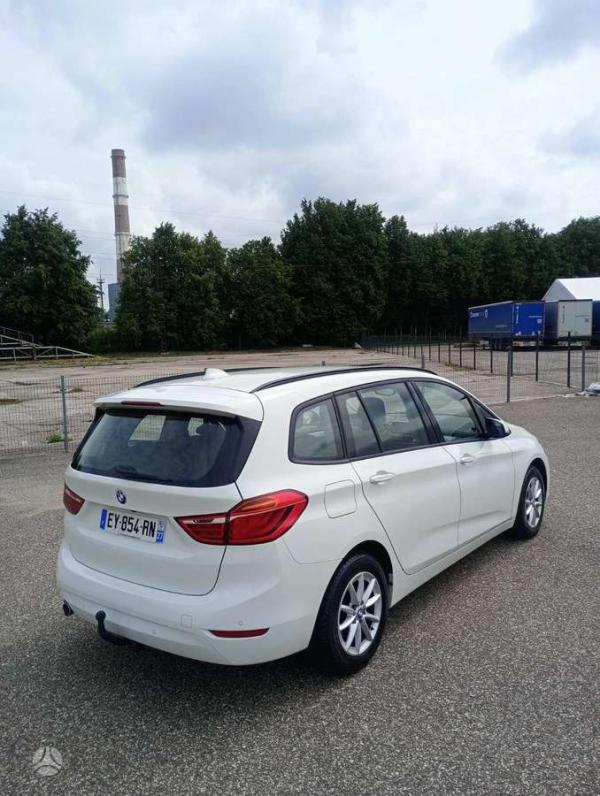 Balts BMW 216 Gran Tourer 2018 Kauņa, ar dzinēja tilpumu 1.50 L un nobraukumu 192 tūkst. km par 6750 €, foto 5 vietnē AUTOMOTO.COM.LV