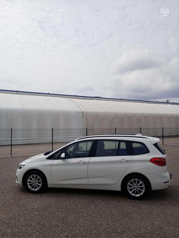 Balts BMW 216 Gran Tourer 2018 Kauņa, ar dzinēja tilpumu 1.50 L un nobraukumu 192 tūkst. km par 6750 €, foto 7 vietnē AUTOMOTO.COM.LV