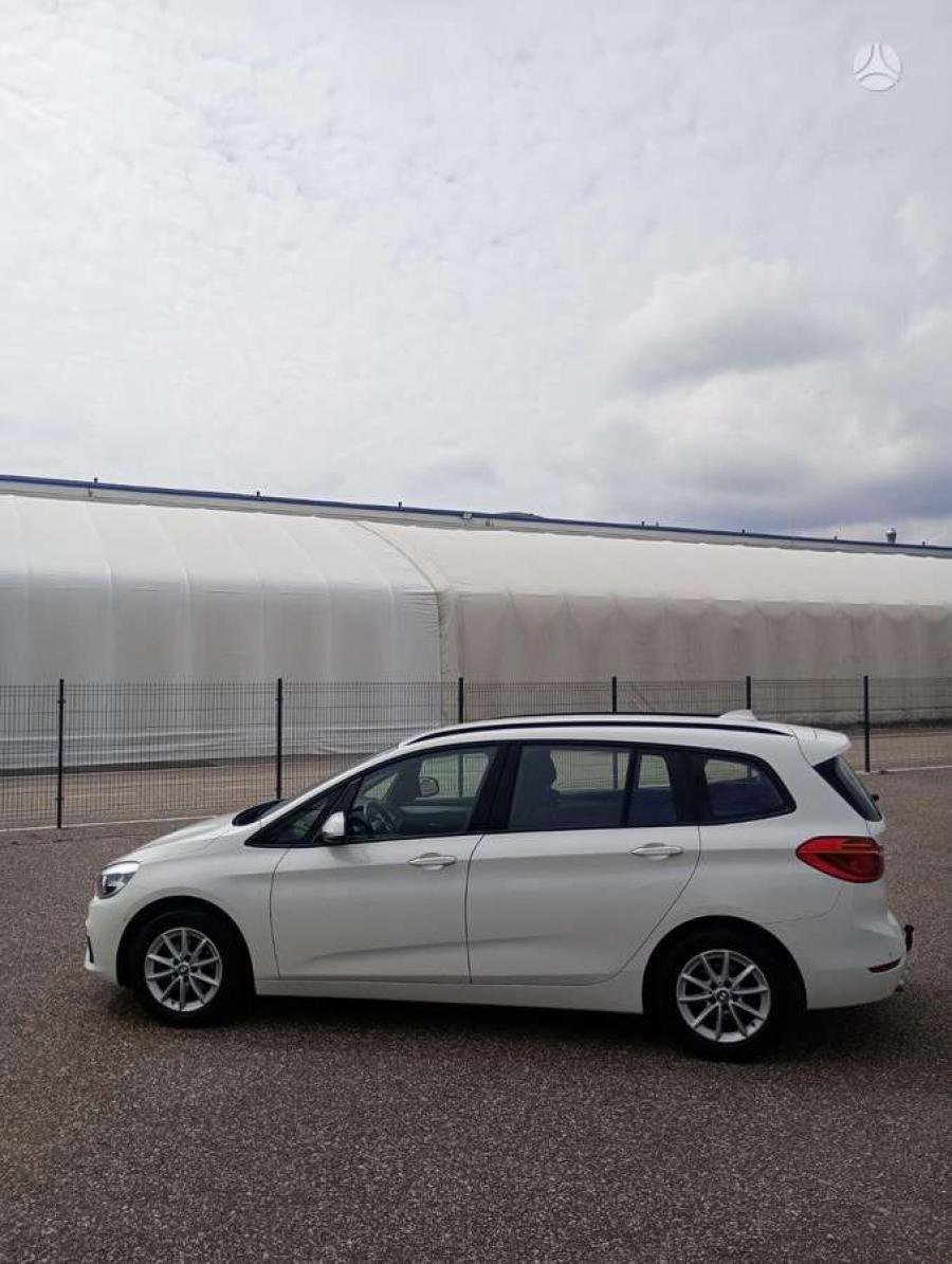 White BMW 216 Gran Tourer 2018 in Kaunas, with an engine capacity of 1.50 L and mileage of 192 thousand km for 6750 €, photo 8 on AUTOMOTO.COM.LV