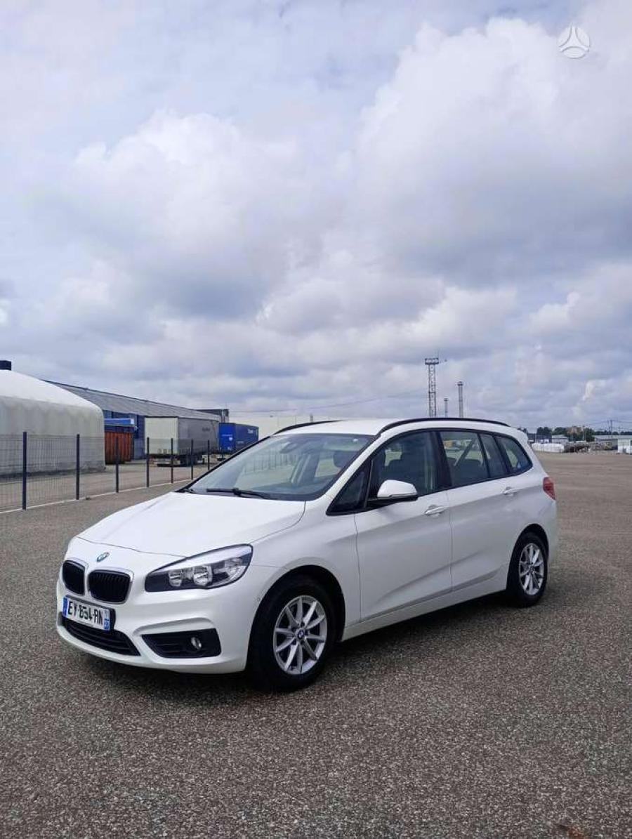 White BMW 216 Gran Tourer 2018 in Kaunas, with an engine capacity of 1.50 L and mileage of 192 thousand km for 6750 €, photo 9 on AUTOMOTO.COM.LV