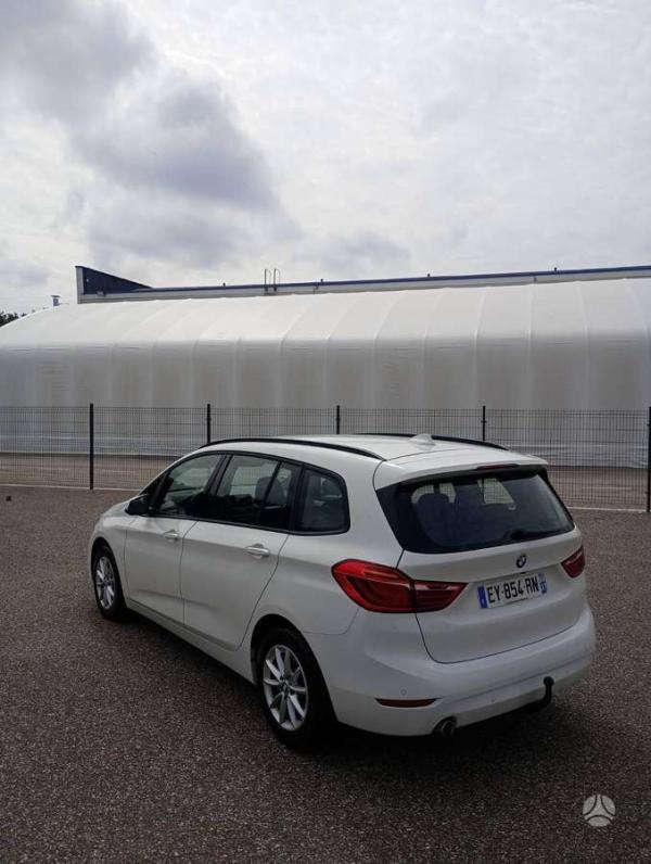 Balts BMW 216 Gran Tourer 2018 Kauņa, ar dzinēja tilpumu 1.50 L un nobraukumu 192 tūkst. km par 6750 €, foto 9 vietnē AUTOMOTO.COM.LV