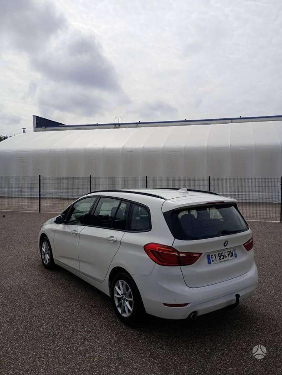 White BMW 216 Gran Tourer 2018 in Kaunas, with an engine capacity of 1.50 L and mileage of 192 thousand km for 6750 €, photo 10 on AUTOMOTO.COM.LV