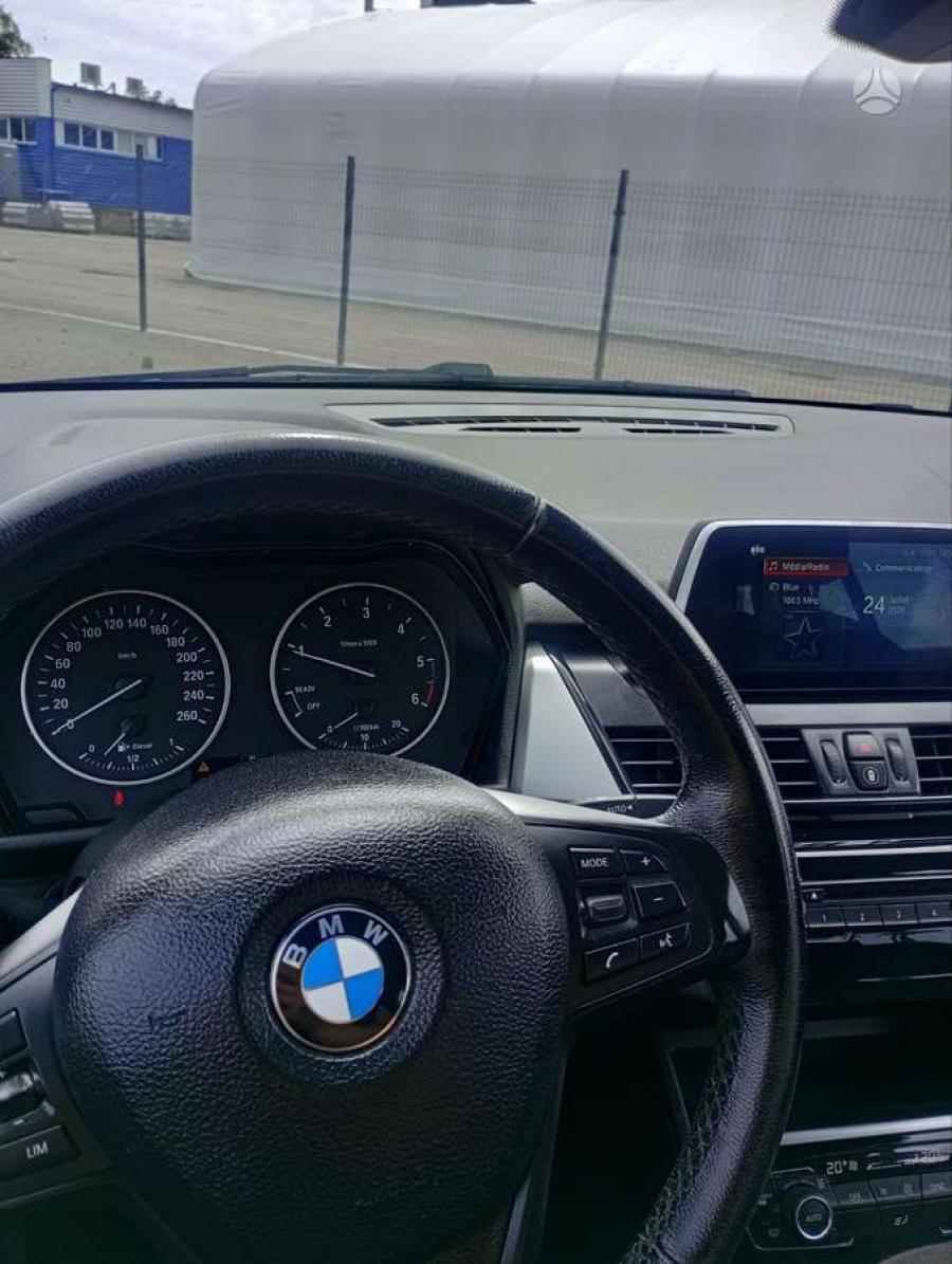 White BMW 216 Gran Tourer 2018 in Kaunas, with an engine capacity of 1.50 L and mileage of 192 thousand km for 6750 €, photo 13 on AUTOMOTO.COM.LV