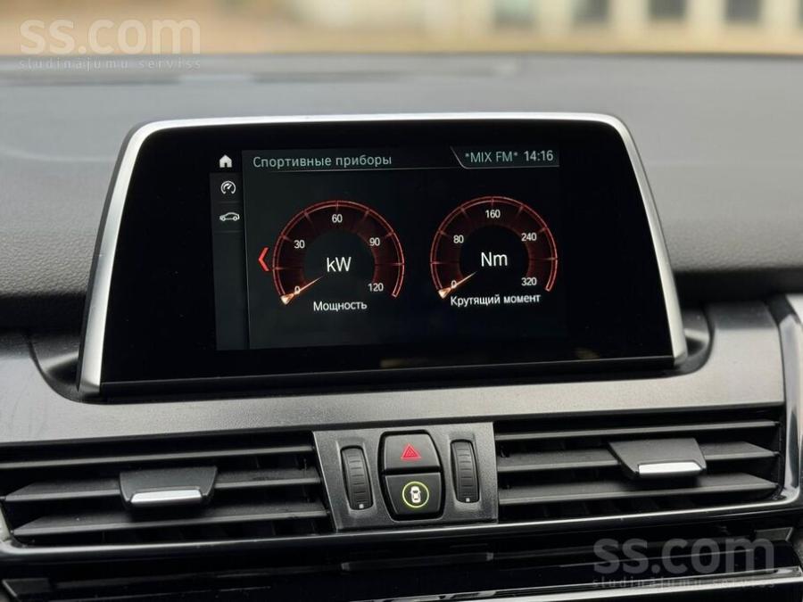 Pelēks BMW 216 2018 Jelgava, ar dzinēja tilpumu 1.50 L un nobraukumu 186 tūkst. km par 8300 €, foto 14 vietnē AUTOMOTO.COM.LV