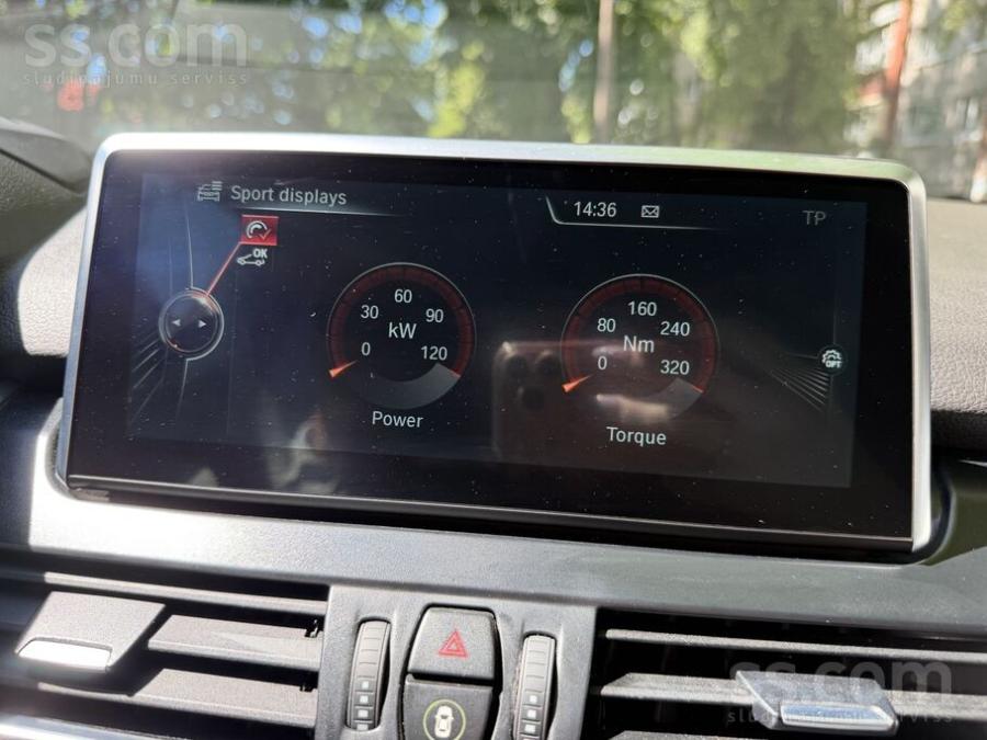Pelēks BMW 216 2015 Rīga, ar dzinēja tilpumu 1.50 L un nobraukumu 256 tūkst. km par 5500 €, foto 14 vietnē AUTOMOTO.COM.LV