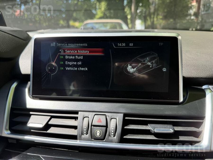 Pelēks BMW 216 2015 Rīga, ar dzinēja tilpumu 1.50 L un nobraukumu 256 tūkst. km par 5500 €, foto 17 vietnē AUTOMOTO.COM.LV