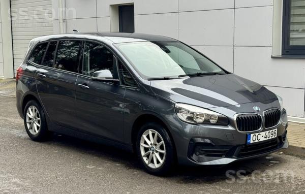 Grey BMW 216 2018 in Riga, with an engine capacity of 1.50 L and mileage of 108 thousand km for 12900 €, photo 7 on AUTOMOTO.COM.LV