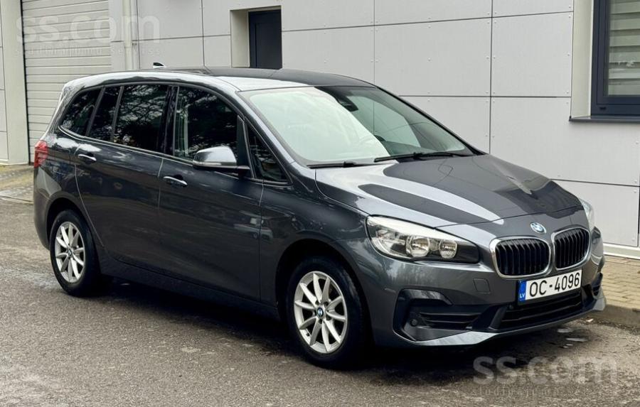 Grey BMW 216 2018 in Riga, with an engine capacity of 1.50 L and mileage of 108 thousand km for 12900 €, photo 7 on AUTOMOTO.COM.LV