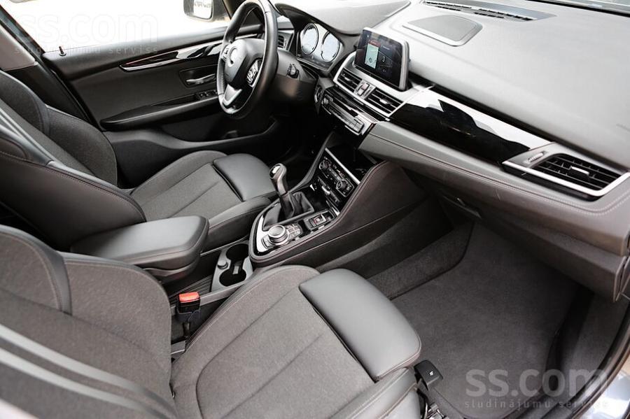 Pelēks BMW 216 2019 Tukums, ar dzinēja tilpumu 1.50 L un nobraukumu 116 tūkst. km par 11490 €, foto 13 vietnē AUTOMOTO.COM.LV