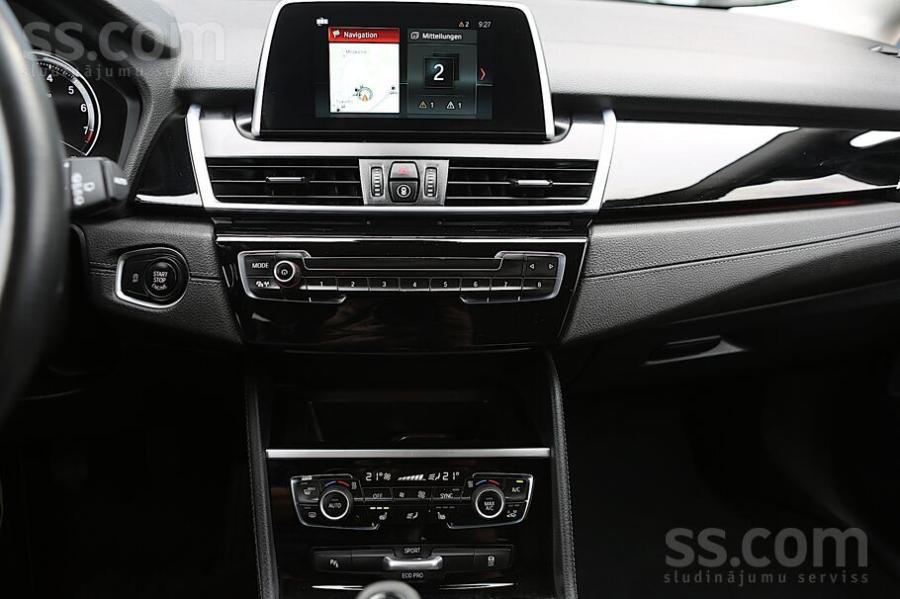 Pelēks BMW 216 2019 Tukums, ar dzinēja tilpumu 1.50 L un nobraukumu 116 tūkst. km par 11490 €, foto 20 vietnē AUTOMOTO.COM.LV