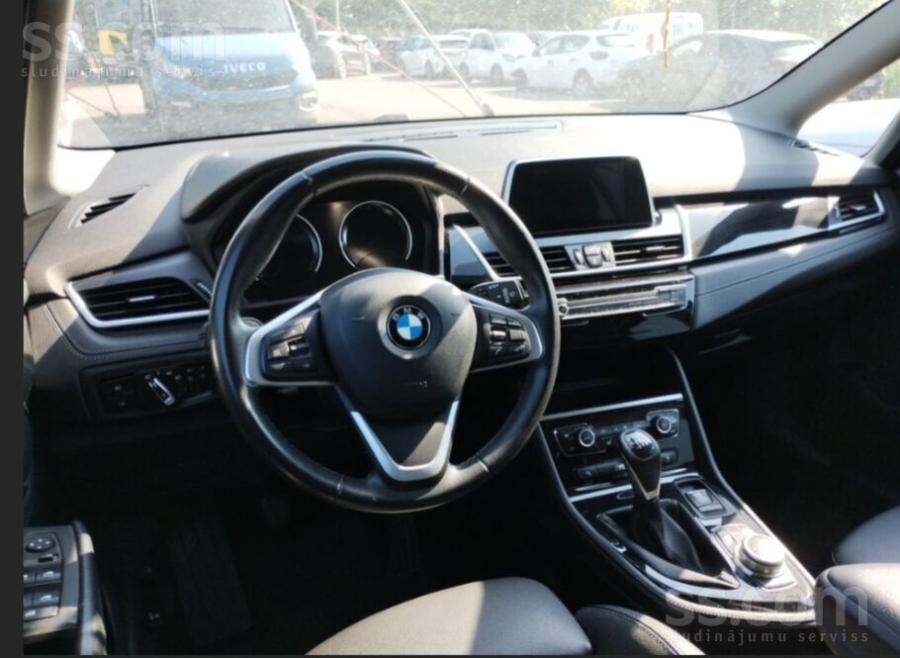 Grey BMW 216 2019 in Riga, with an engine capacity of 1.50 L and mileage of 261 thousand km for 9959 €, photo 6 on AUTOMOTO.COM.LV