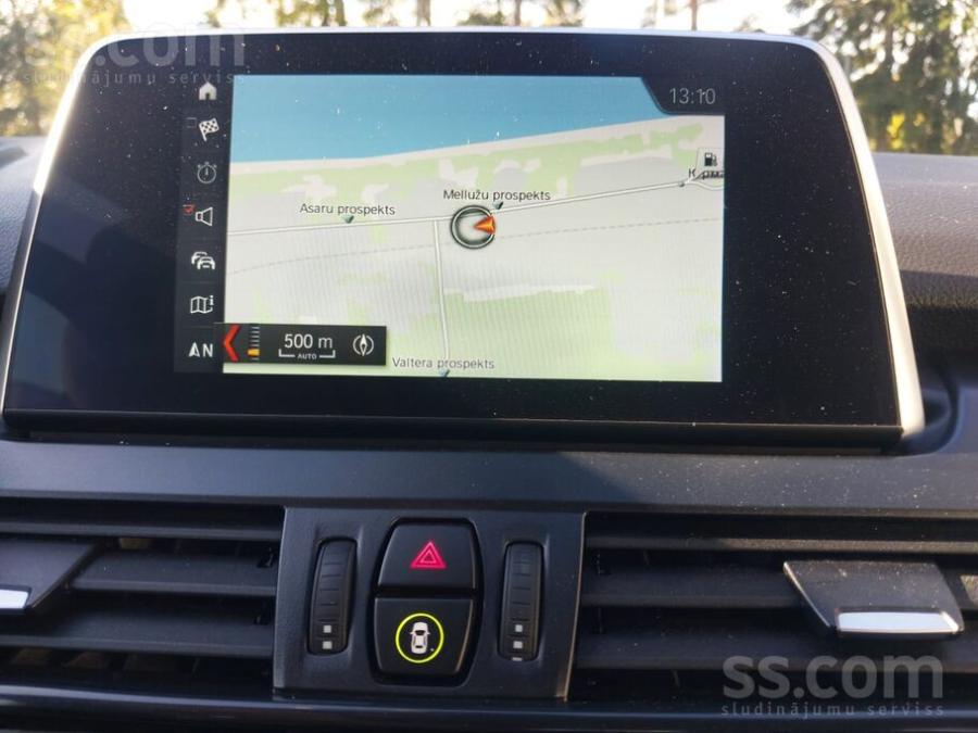 Grey BMW 216 2019 in Jurmala, with an engine capacity of 1.50 L and mileage of 162 thousand km for 10490 €, photo 13 on AUTOMOTO.COM.LV