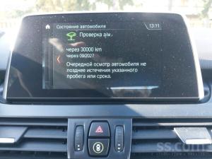 Grey BMW 216 2019 in Jurmala, with an engine capacity of 1.50 L and mileage of 162 thousand km for 10490 €, photo 24 on AUTOMOTO.COM.LV