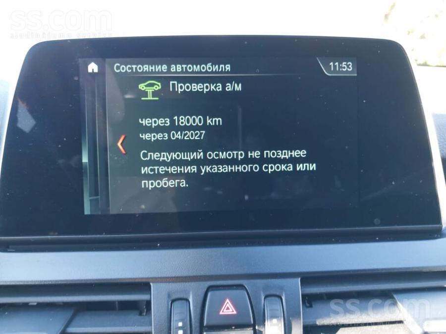 BMW 216 2021 in Jurmala, with an engine capacity of 1.50 L and mileage of 131 thousand km for 11900 €, photo 26 on AUTOMOTO.COM.LV