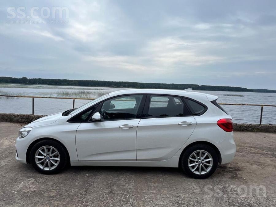 White BMW 216 2015 in Riga, with an engine capacity of 1.50 L and mileage of 247 thousand km for 5900 €, photo 5 on AUTOMOTO.COM.LV